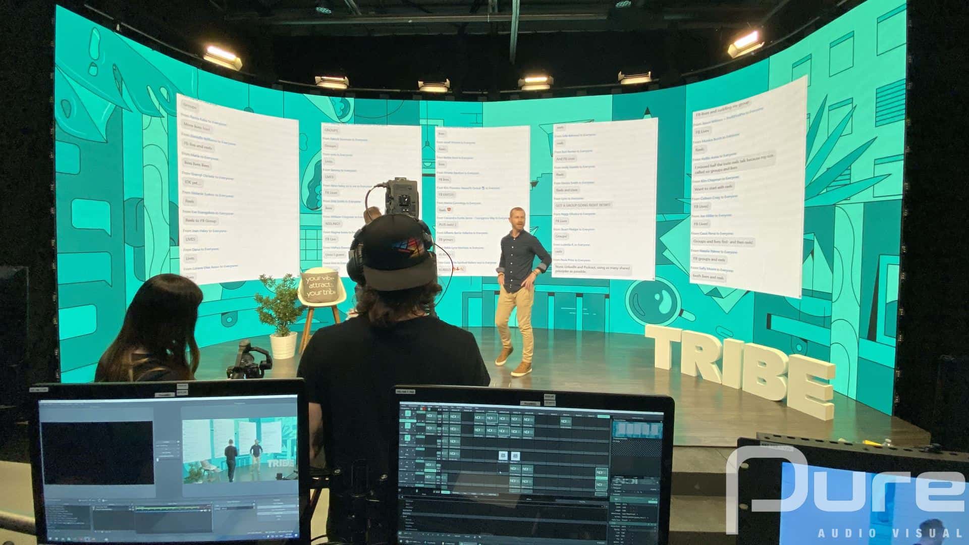 Interactive AV for Corporate Events - Pure AV