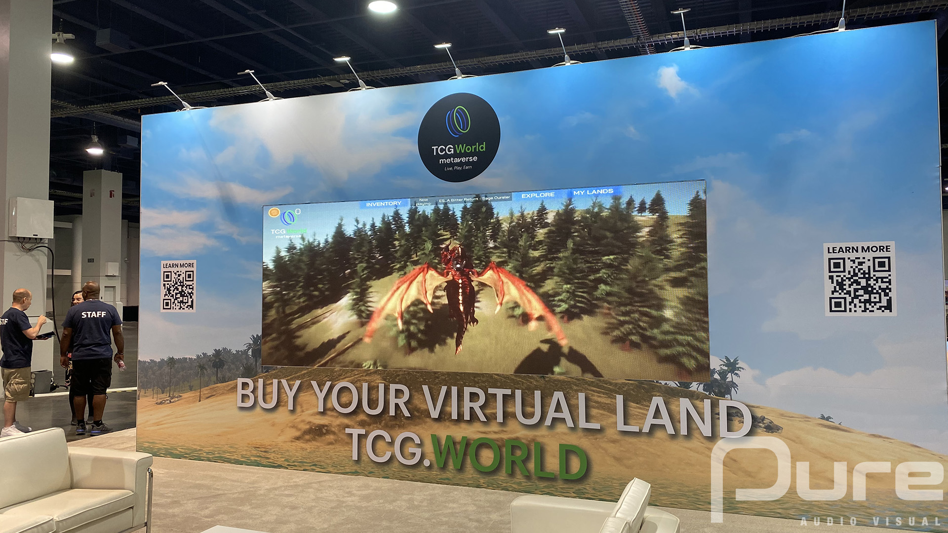 Screens for Trade Show Booths - Pure AV